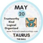 May 20 Zodiac (Taurus) Birthday: Personality, Birthstone, Compatibility ...